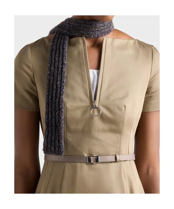 Prada Chino Zipper Dress
