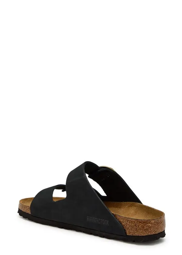 BIRKENSTOCK Arizona Leather Sliders