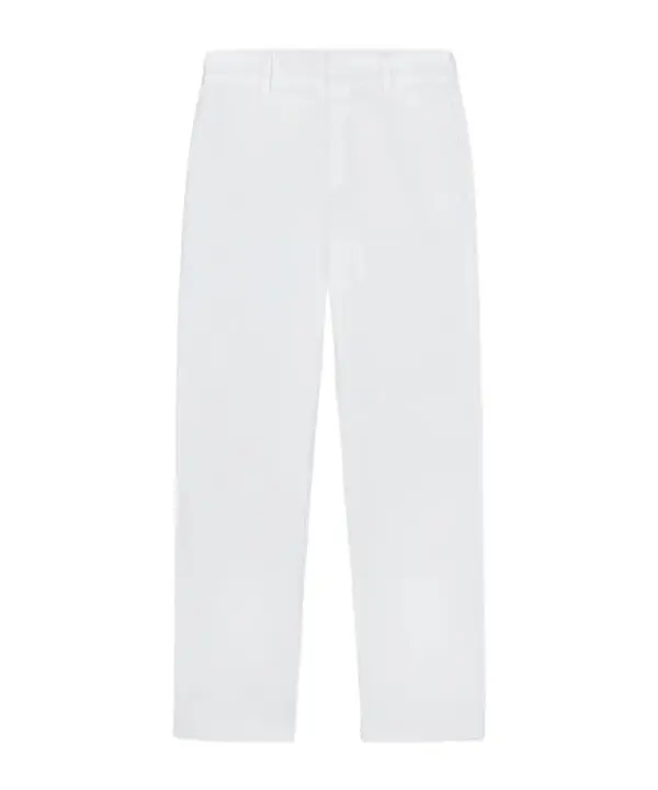 TOD'S Waistband Casual Pants - White