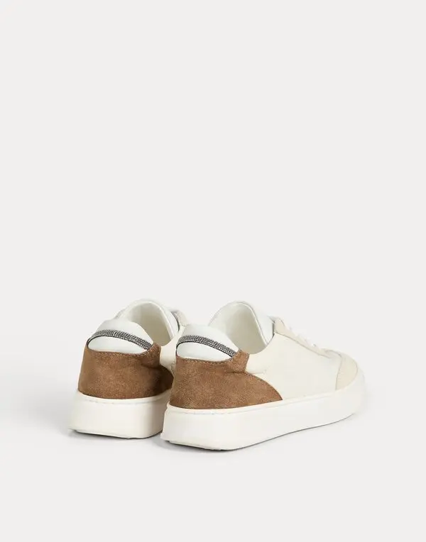Brunello Cucinelli Suede Monili Sneakers