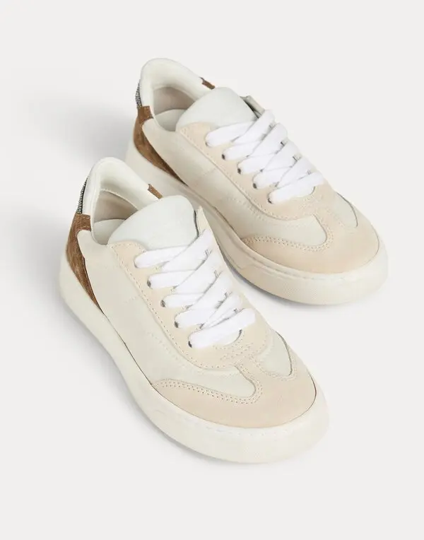 Brunello Cucinelli Suede Monili Sneakers