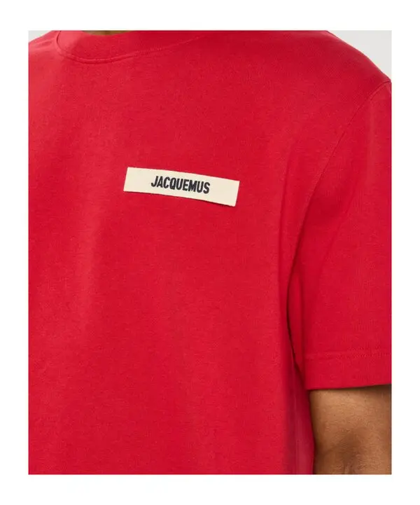 Jacquemus Le T-shirt Gros Grain Cotton T-shirt