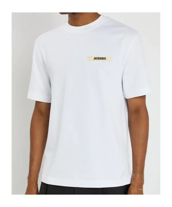 Jacquemus Le T-shirt Gros Grain Cotton T-shirt