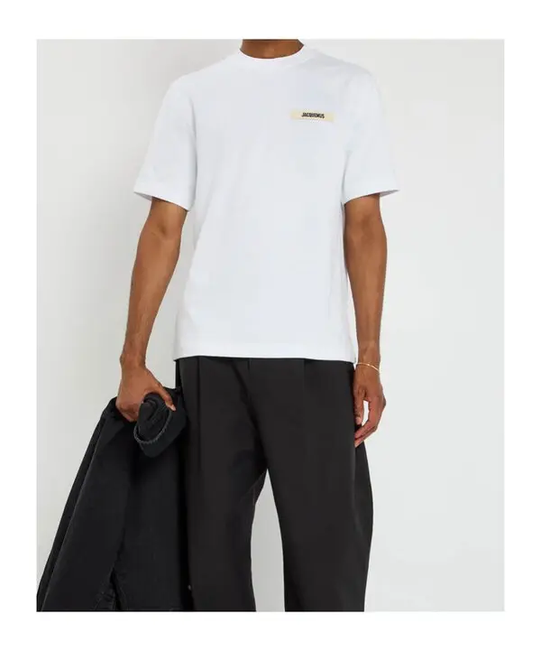 Jacquemus Le T-shirt Gros Grain Cotton T-shirt