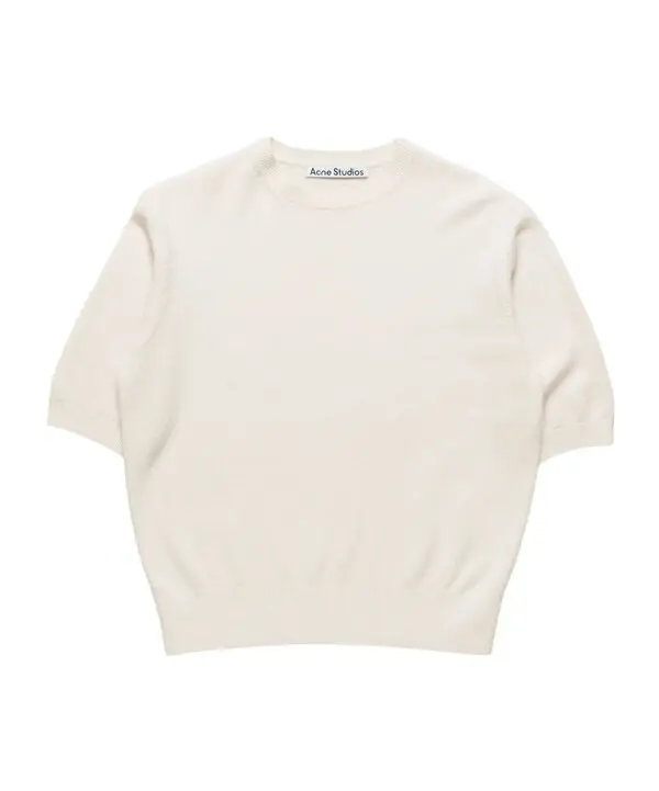 Acne Studios Cashmere Logo Knit Sweater