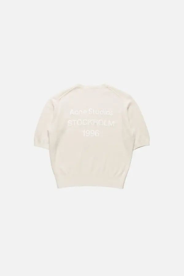 Acne Studios Cashmere Logo Knit Sweater