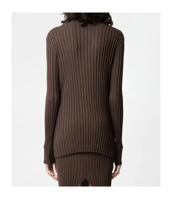 TOD'S Long-sleeved Ribbed Cardigan
