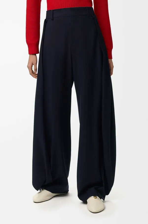 Loewe Wool Wide-leg Trousers