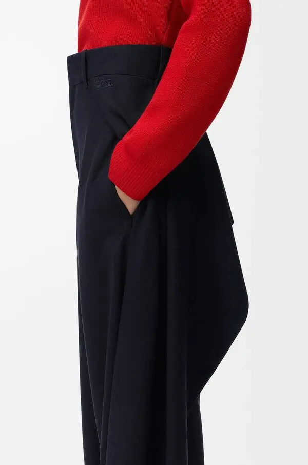 Loewe Wool Wide-leg Trousers