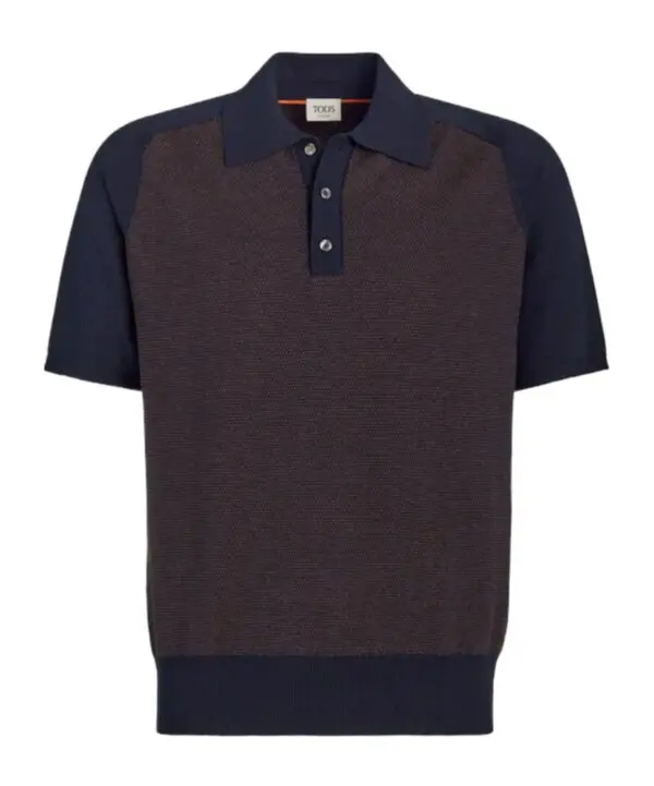 TOD'S Piquet Short-sleeve Polo Shirt
