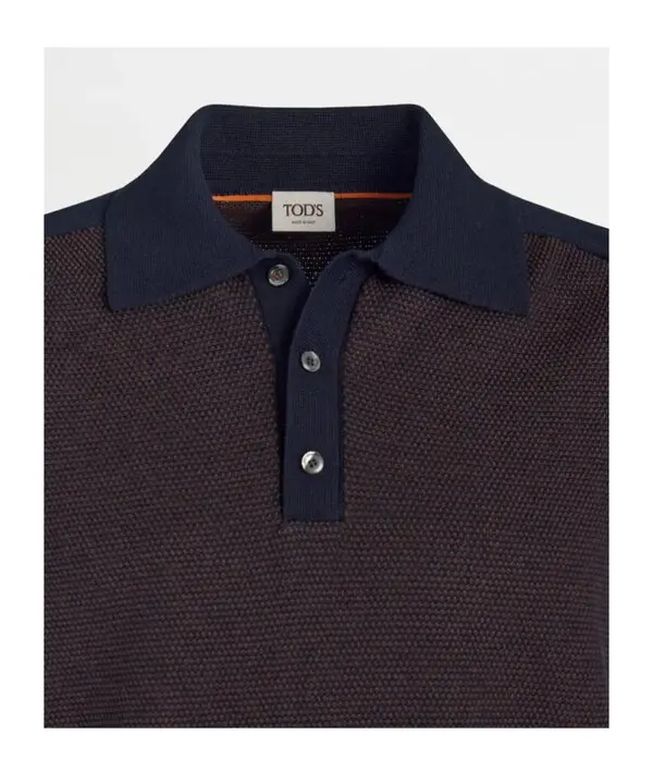 TOD'S Piquet Short-sleeve Polo Shirt