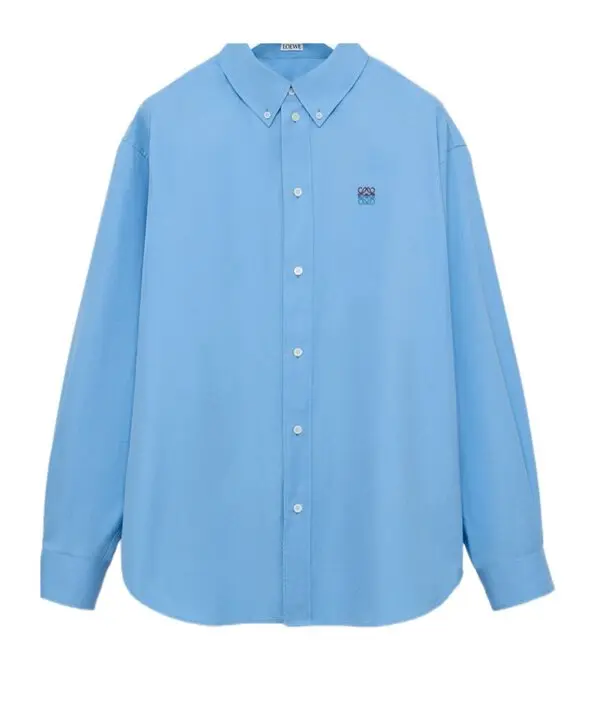 Loewe Long-sleeved Shirt - Light Blue