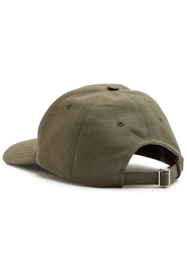 Loewe Anagram Canvas Cap - Green