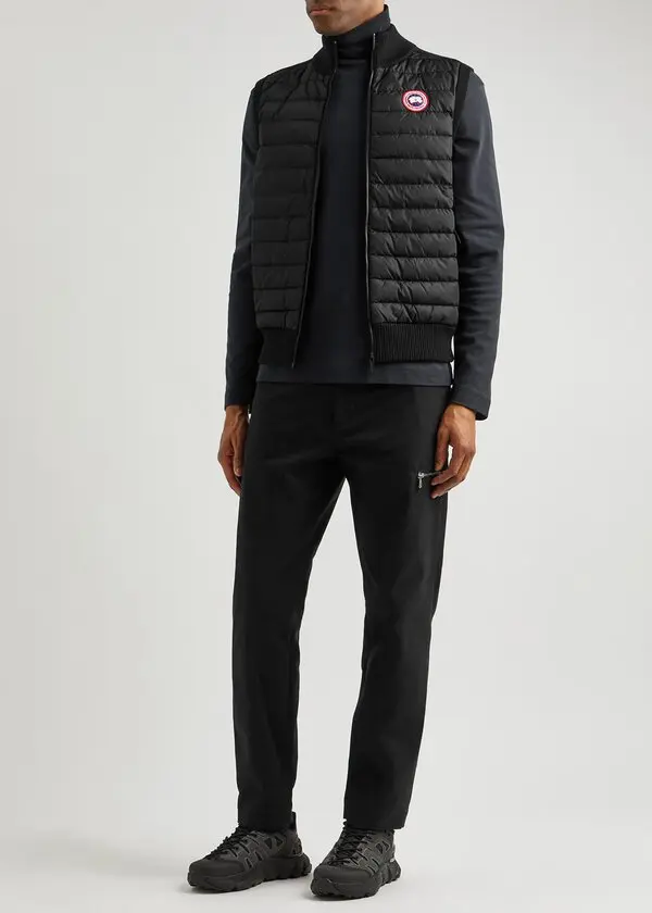 Canada Goose Hybridge Knit Quilted Shell Gilet