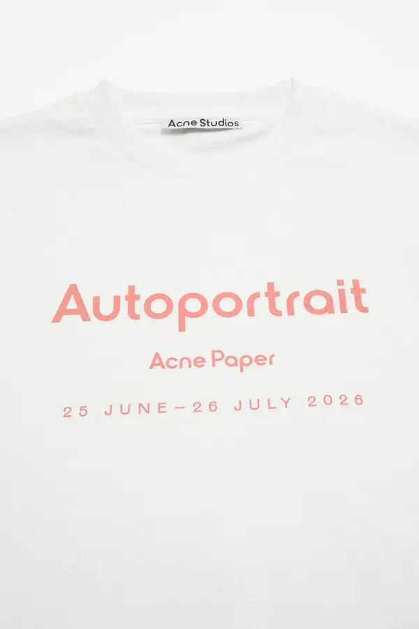 Acne Studios Paper T-shirt - White