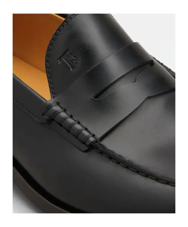 TOD'S Metal-studded Loafers