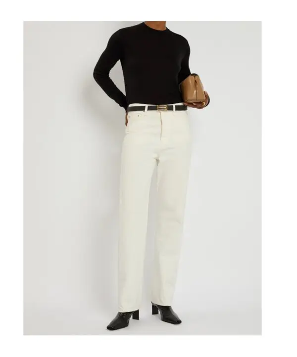 TOTEME Wool-blend Crew Neck Jumper