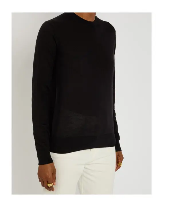 TOTEME Wool-blend Crew Neck Jumper