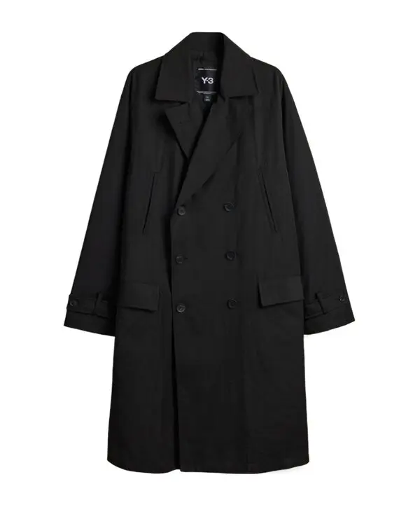 Y3 Spun Twill Cabban Coat
