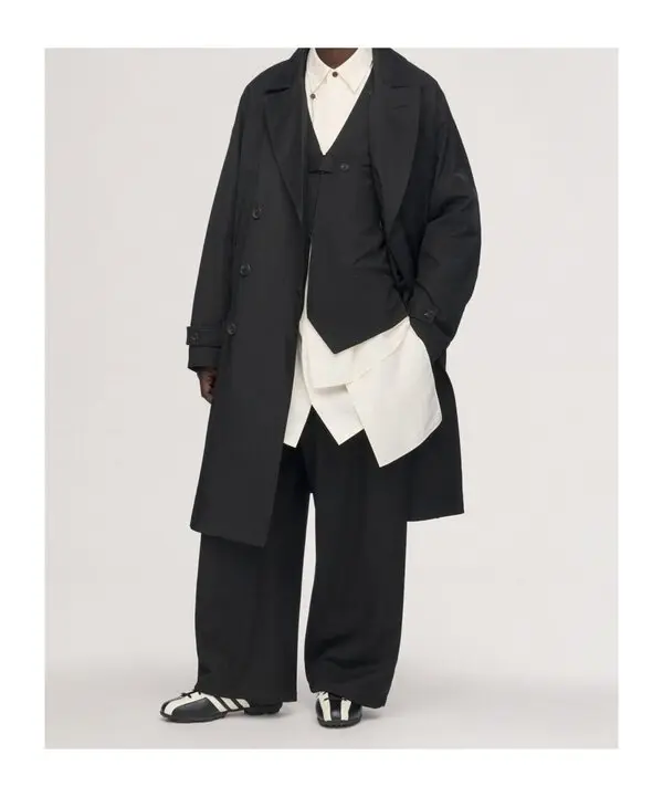 Y3 Spun Twill Cabban Coat