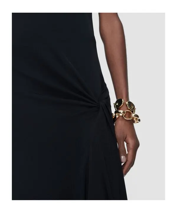 JOSEPH Cheikh Sleeveless Midi Dress - Black