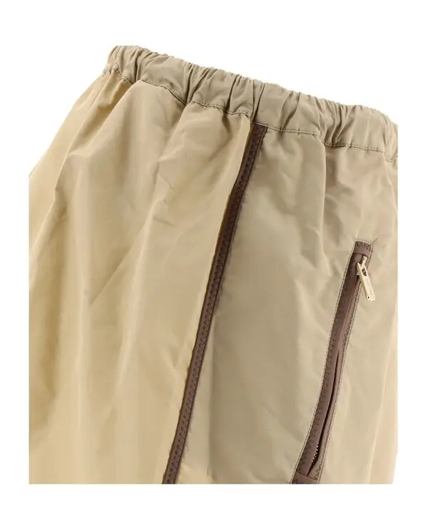 Miu Miu Technical Fabric Mini Skirt