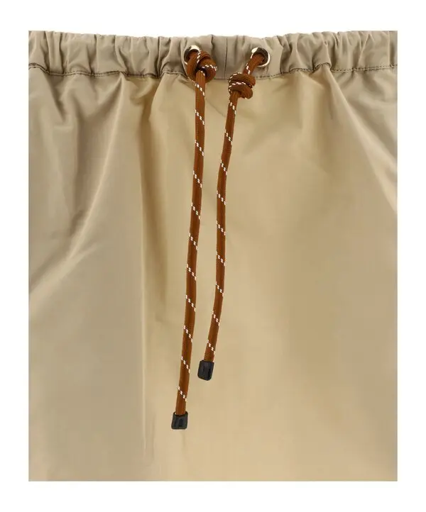 Miu Miu Technical Fabric Mini Skirt