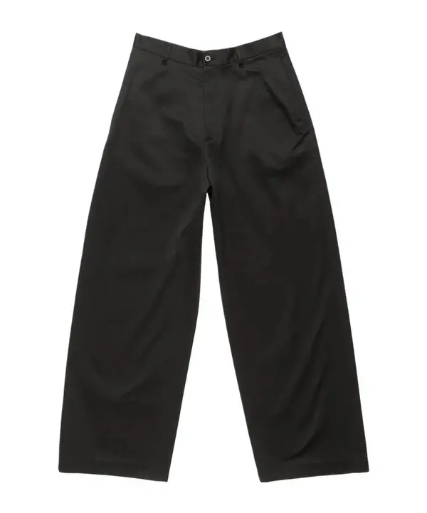 Acne Studios Cotton Satin Loose Fit Trousers