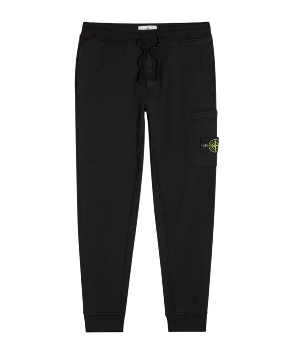 Stone Island Logo Cotton Sweatpants
