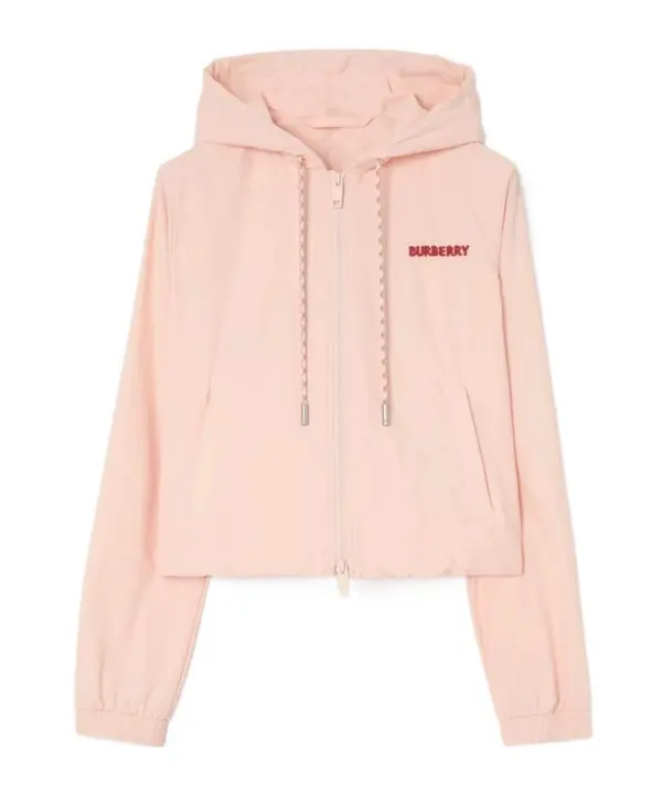 Burberry Heart Knight Stretch Nylon Hooded Jacket