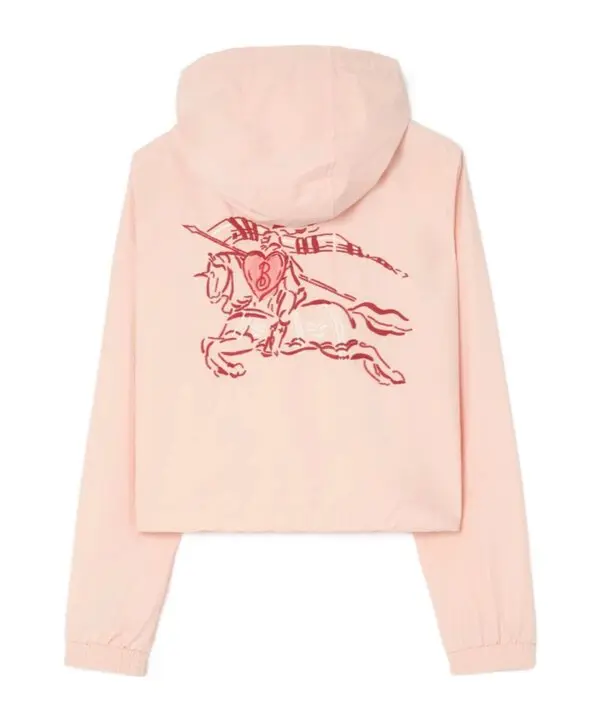 Burberry Heart Knight Stretch Nylon Hooded Jacket
