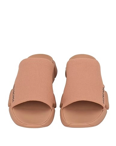 Balenciaga Ribbed Knit Slides
