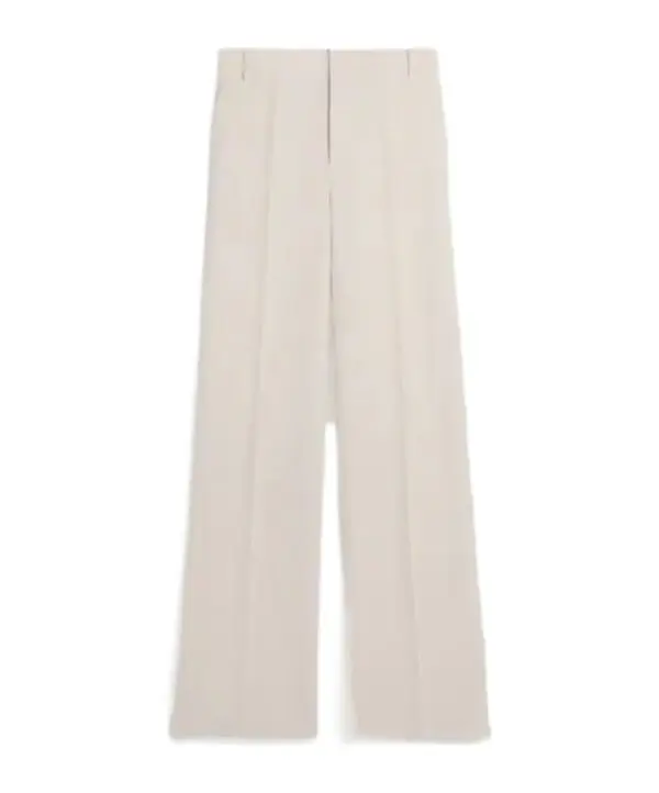 TOD'S Belt-loop Pocket Trousers - White