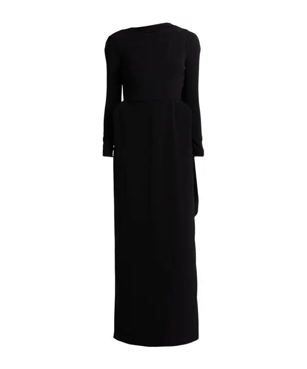 Balenciaga Long Sleeve Gown