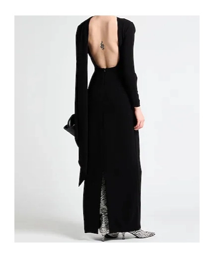 Balenciaga Long Sleeve Gown