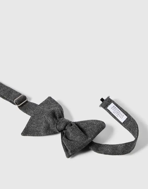 Brunello Cucinelli Cashmere And Silk Lightweight Flannel Bow Tie