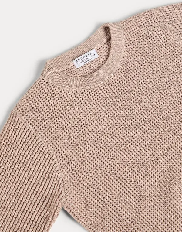 Brunello Cucinelli Ribbed Net Sweater