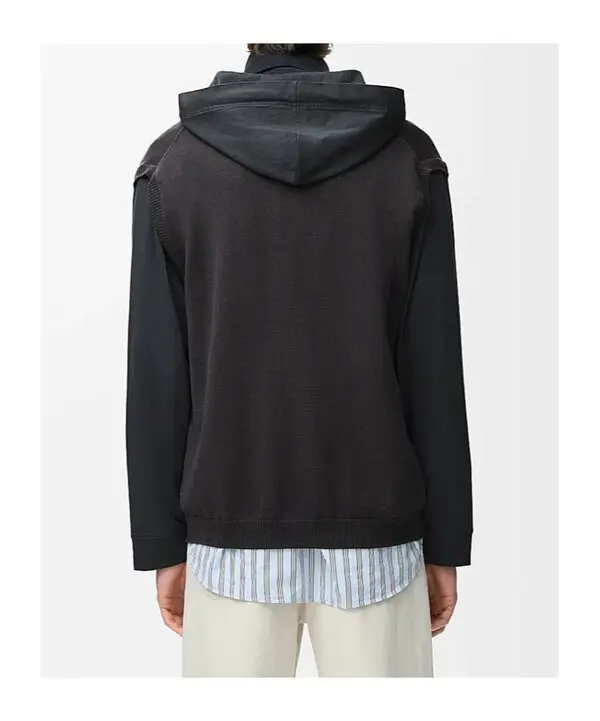 Loewe Zippered Hoodie - Dark Gray