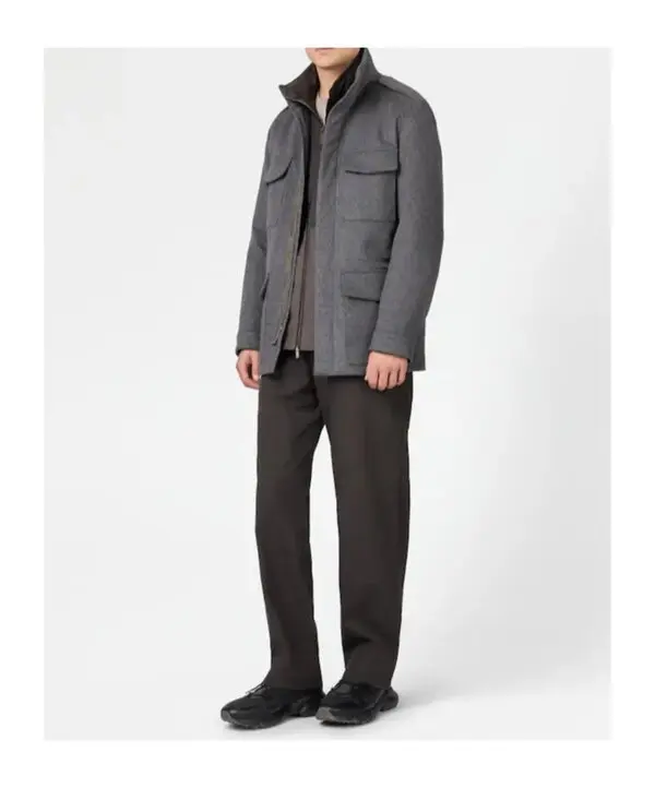 TOD'S Field Jacket In Wool Drap
