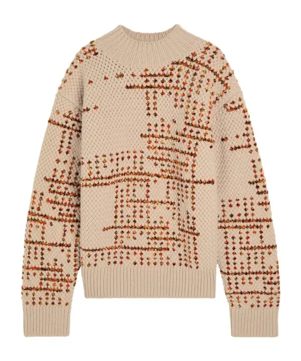 Dries Van Noten Mauritius Patterned Wool-blend Jumper