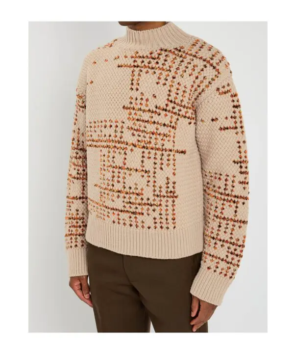 Dries Van Noten Mauritius Patterned Wool-blend Jumper