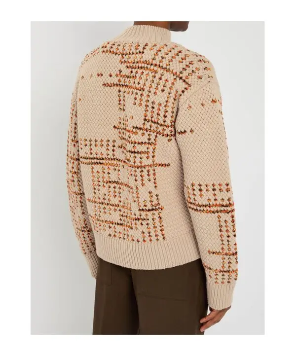 Dries Van Noten Mauritius Patterned Wool-blend Jumper