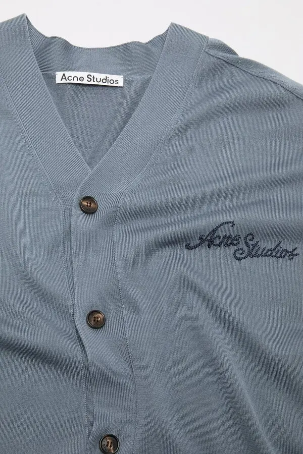 Acne Studios Silk V-neck Cardigan