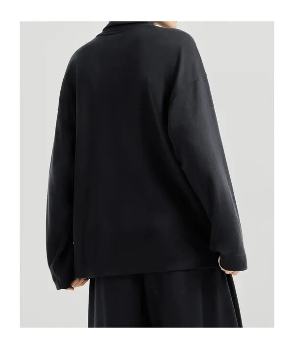 Brunello Cucinelli Cotton And Silk Blend High Neck Sweater