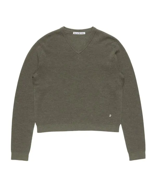 Acne Studios V-neck Knitted Sweater