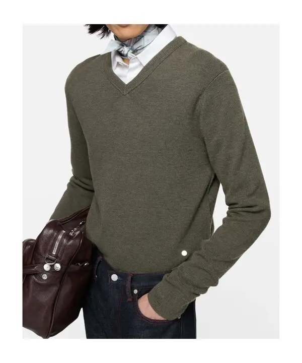 Acne Studios V-neck Knitted Sweater