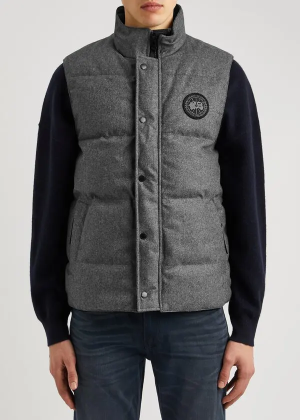 Canada Goose Garson Quilted Wool-blend Gilet