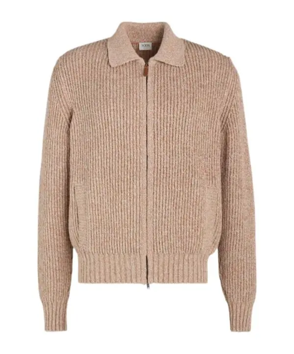 TOD'S Long-sleeved Zip-up Cardigan