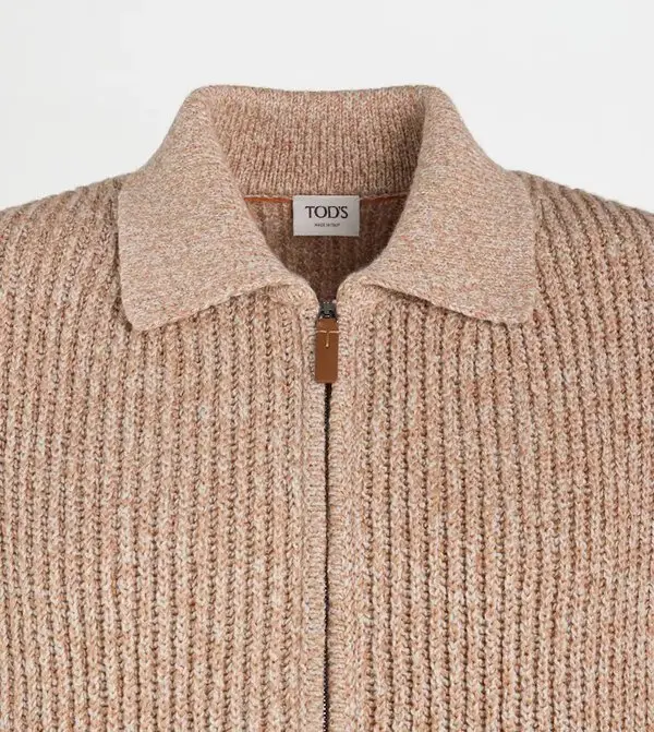 TOD'S Long-sleeved Zip-up Cardigan