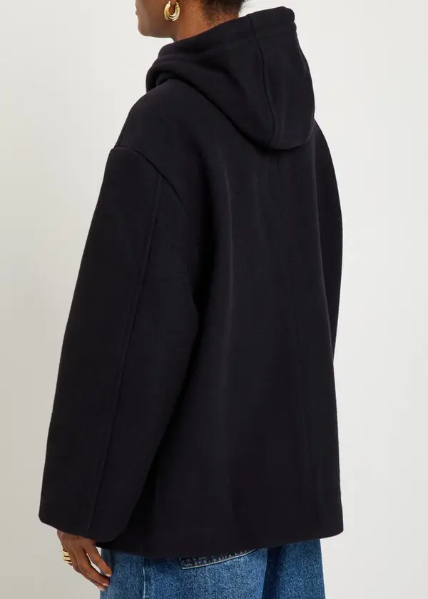 Studio Nicholson Etna Hooded Wool And Cashmere-blend Jacket